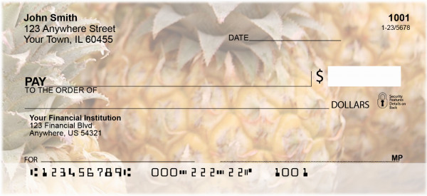 The Pineapple Personal Checks