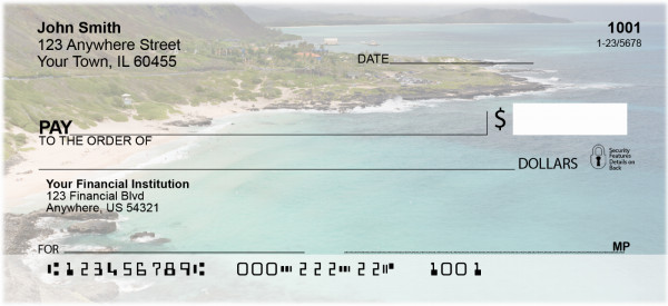 Pristine Beaches Personal Checks