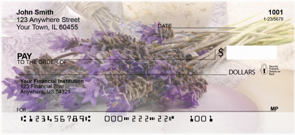 Essence of Lavender Personal Checks