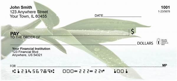 Bamboo Leaves Personal Checks
