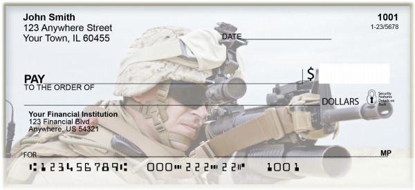 Army Troops Personal Checks | Bank Checks Now
