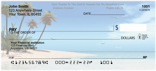 Bible Quotes Personal Checks