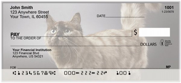 Loving Kitty's Personal Checks