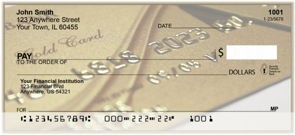 Go For The Gold Personal Checks