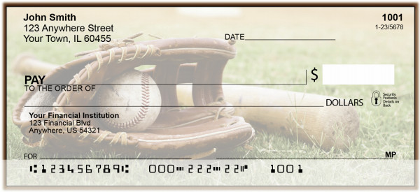 Play Baseball Personal Checks