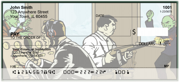 Zombie Invasion Personal Checks | Zombie Apocalypse Checks | Bank ...