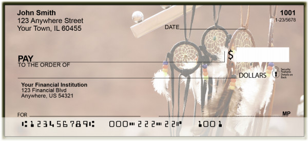 Native American History - Culture Personal Checks