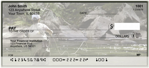Fly Fishing Streams Personal Checks | Bank Checks Now