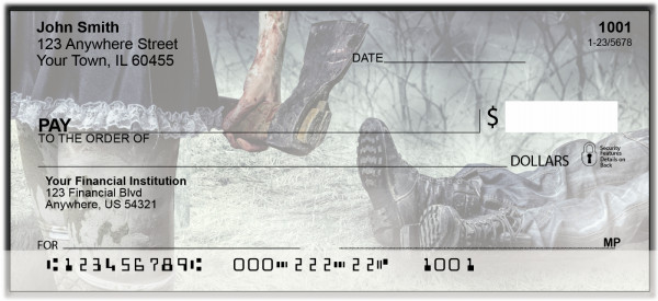 Zombie Apocalypse Personal Checks | Bank Checks Now