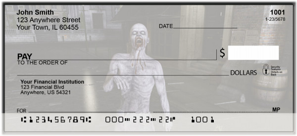 Zombie Apocalypse Personal Checks | Bank Checks Now