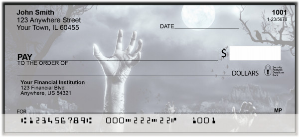 Zombie Apocalypse Personal Checks | Bank Checks Now