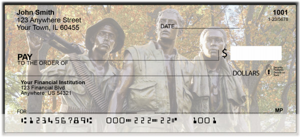 Honor Our Veterans Personal Checks