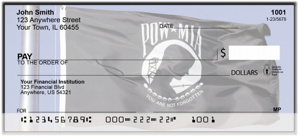 Honor Our Veterans Personal Checks