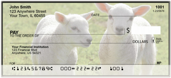 Baby Lambs Personal Checks | Bank Checks Now