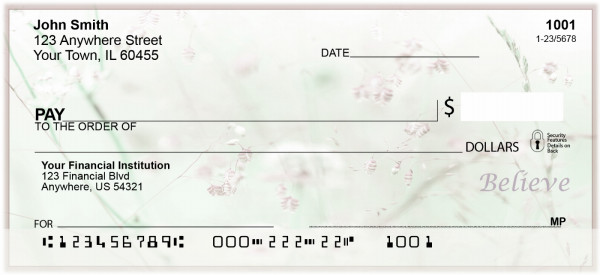 Tranquil Meadow Personal Checks