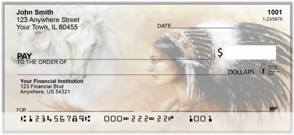 Native American Artistry Personal Checks