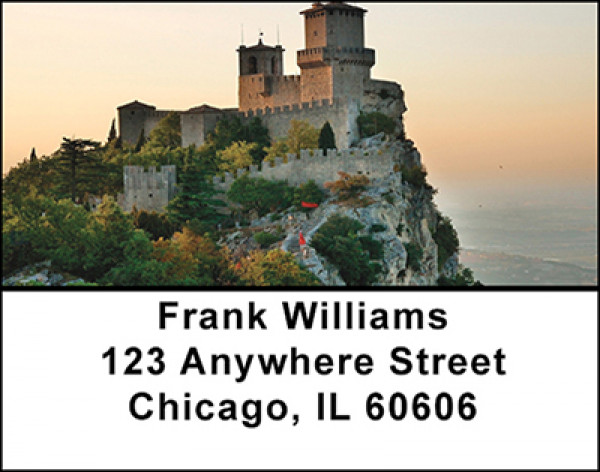 European Castles Labels